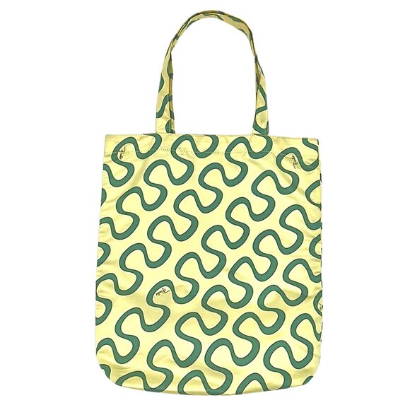 Emilio Pucci | Bags | Authentic Emilio Pucci Shopper Tote Bag Yellow Green Squiggle | Poshmark